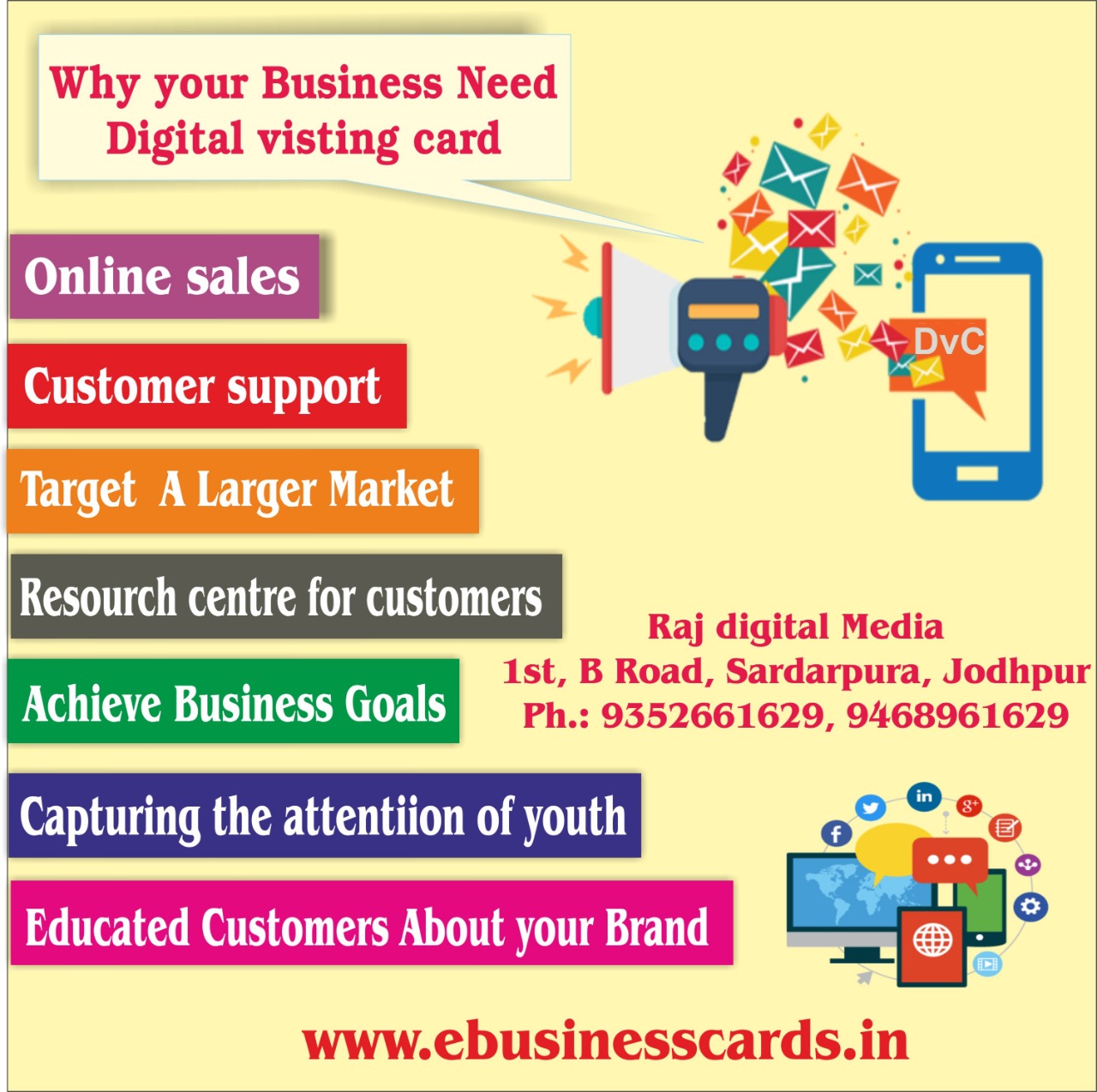 E BUSINESS CARDS | Digital Business Card | ebusinesscards.in
